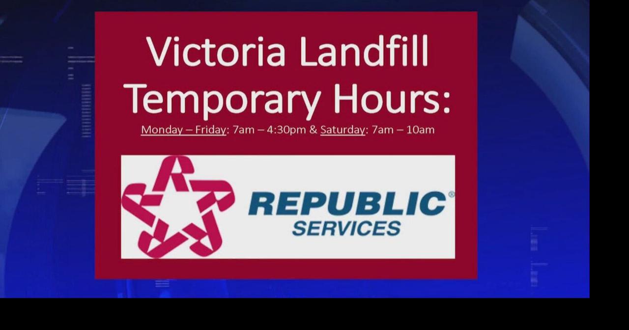 Victoria Landfill to Temporarily Change Operating Hours | Sunrise ...
