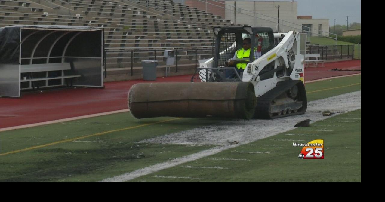 Memorial Stadium turf ripped out | High School Sports | crossroadstoday.com