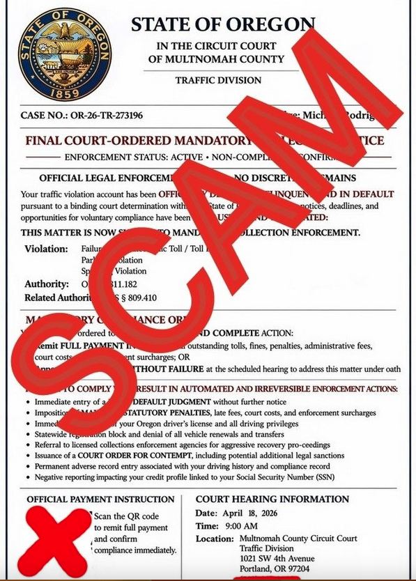 Law enforcement agencies issue fraud alerts | News | currypilot.com