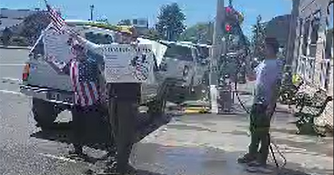 Anti-windmills protestors sprayed during demonstration | News ...