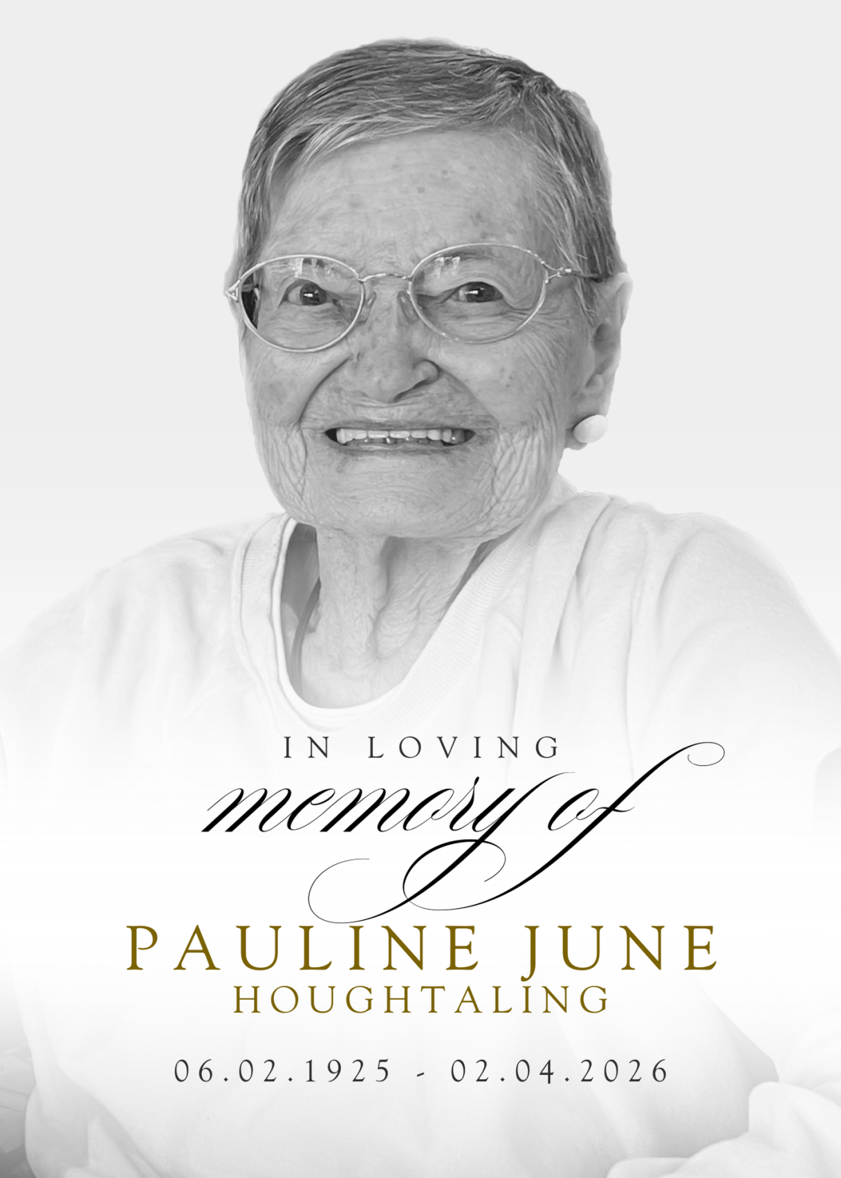 In loving memory of Polly June Houghtaling | Obituaries | currypilot.com