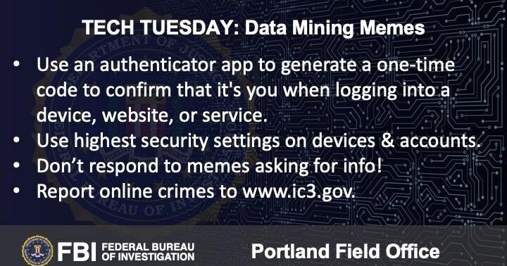 Tech Tuesday: Building a Digital Defense Against Data Mining Memes ...