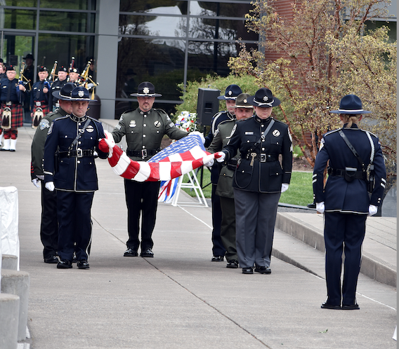 Photos / Honored: Ceremony pays tribute to fallen law enforcement ...