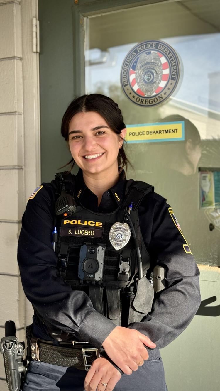 Officer Sophia Lucero Named City of Brookings 2025 Employee of the Year ...