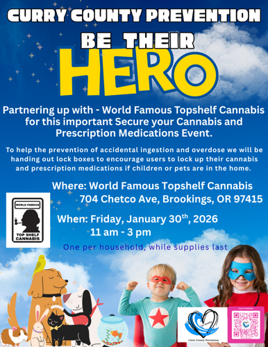 Curry County Prevention Announce Be Their Hero Event | News ...