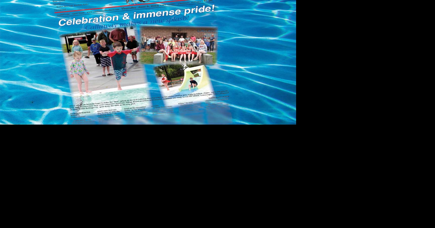 Callaway celebrates a new pool! | News | custercountychief.com