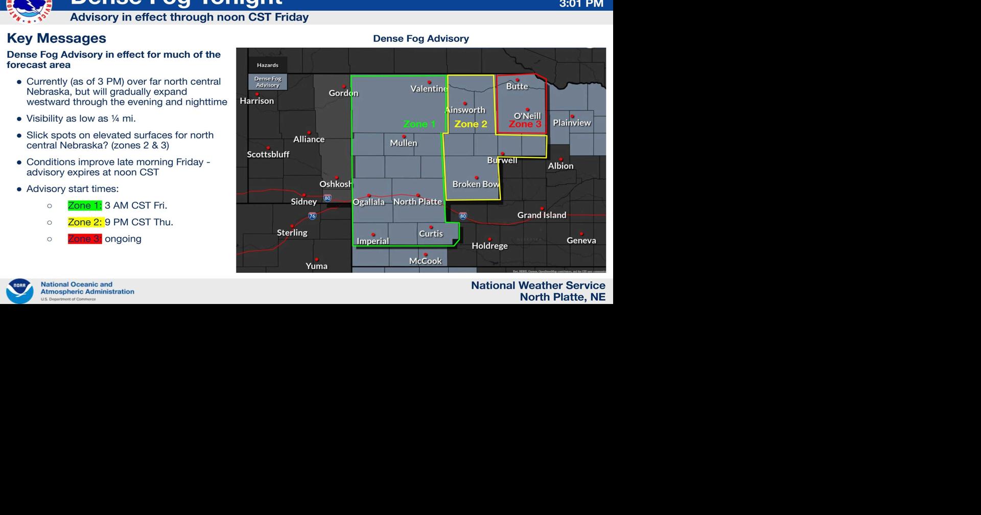 Fog returns and, with it, Fog Advisories | News | custercountychief.com