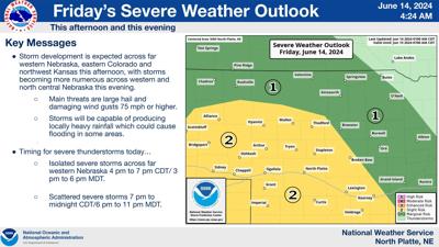 Severe weather expected today | News | custercountychief.com