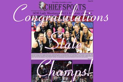 Mustangs of SEM are Class D1 Volleyball State Champs! | Sports ...