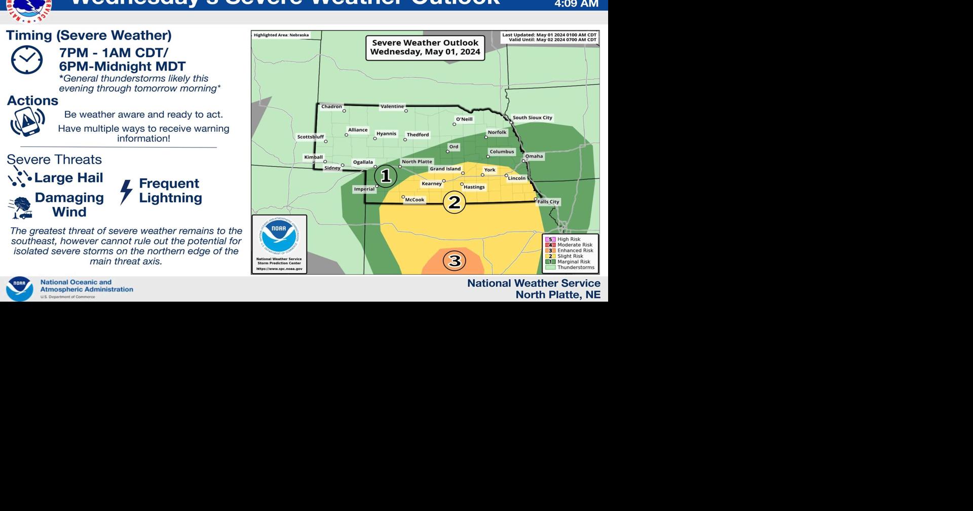 Wednesday weather May 1, 2024 | News | custercountychief.com
