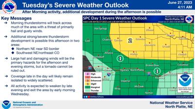 Severe weather possible today; heavy rains later in the week | News ...