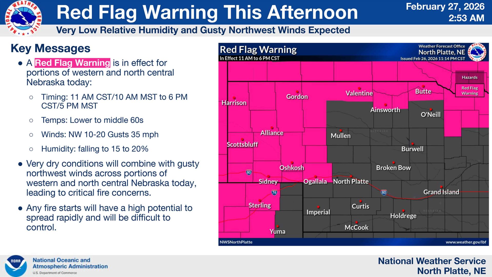 Critical fire concerns in western, north central Nebraska | News ...