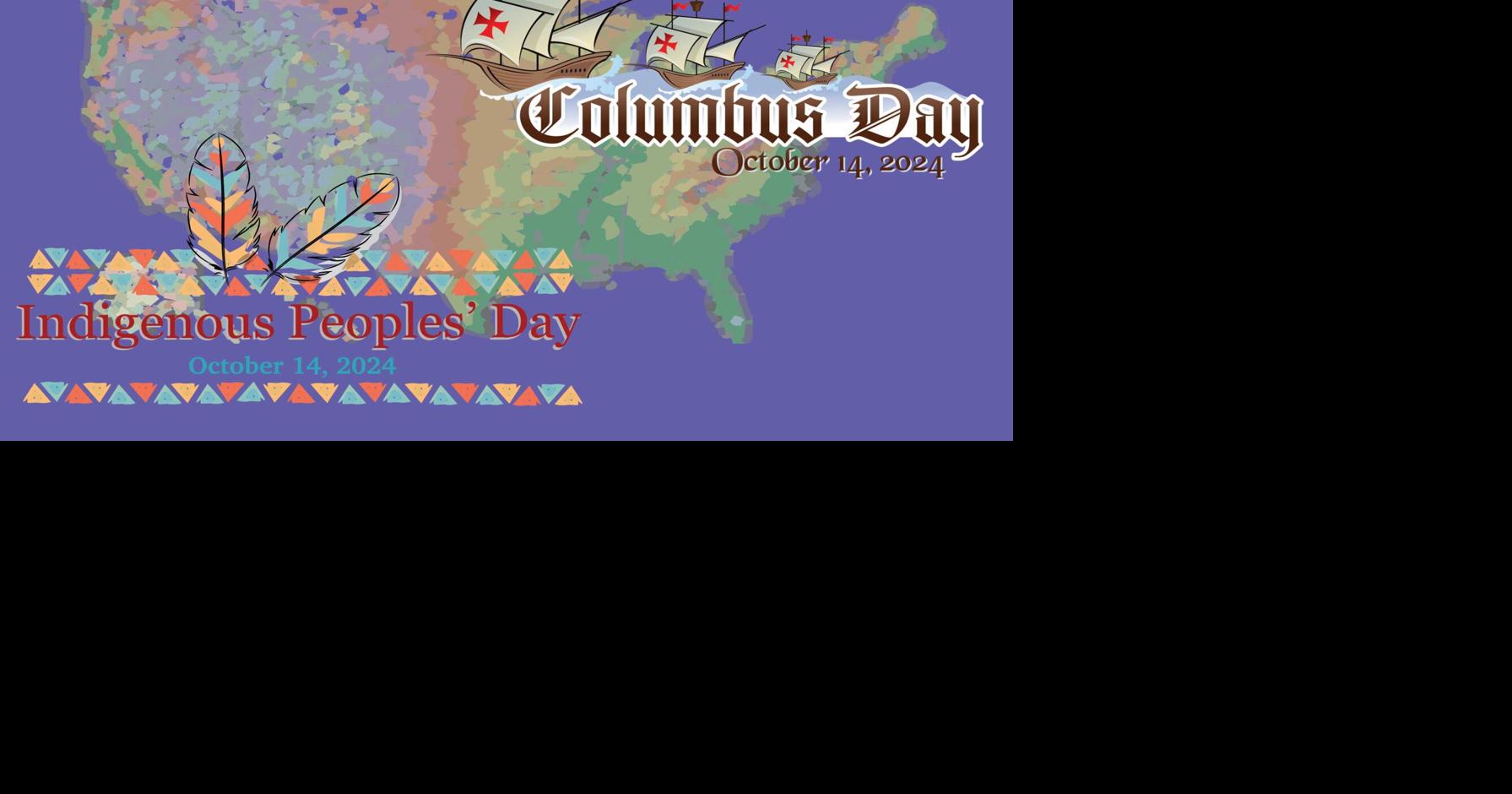 No mail delivery Monday, Oct. 14 Columbus Day & Indigenous Peoples' Day ...