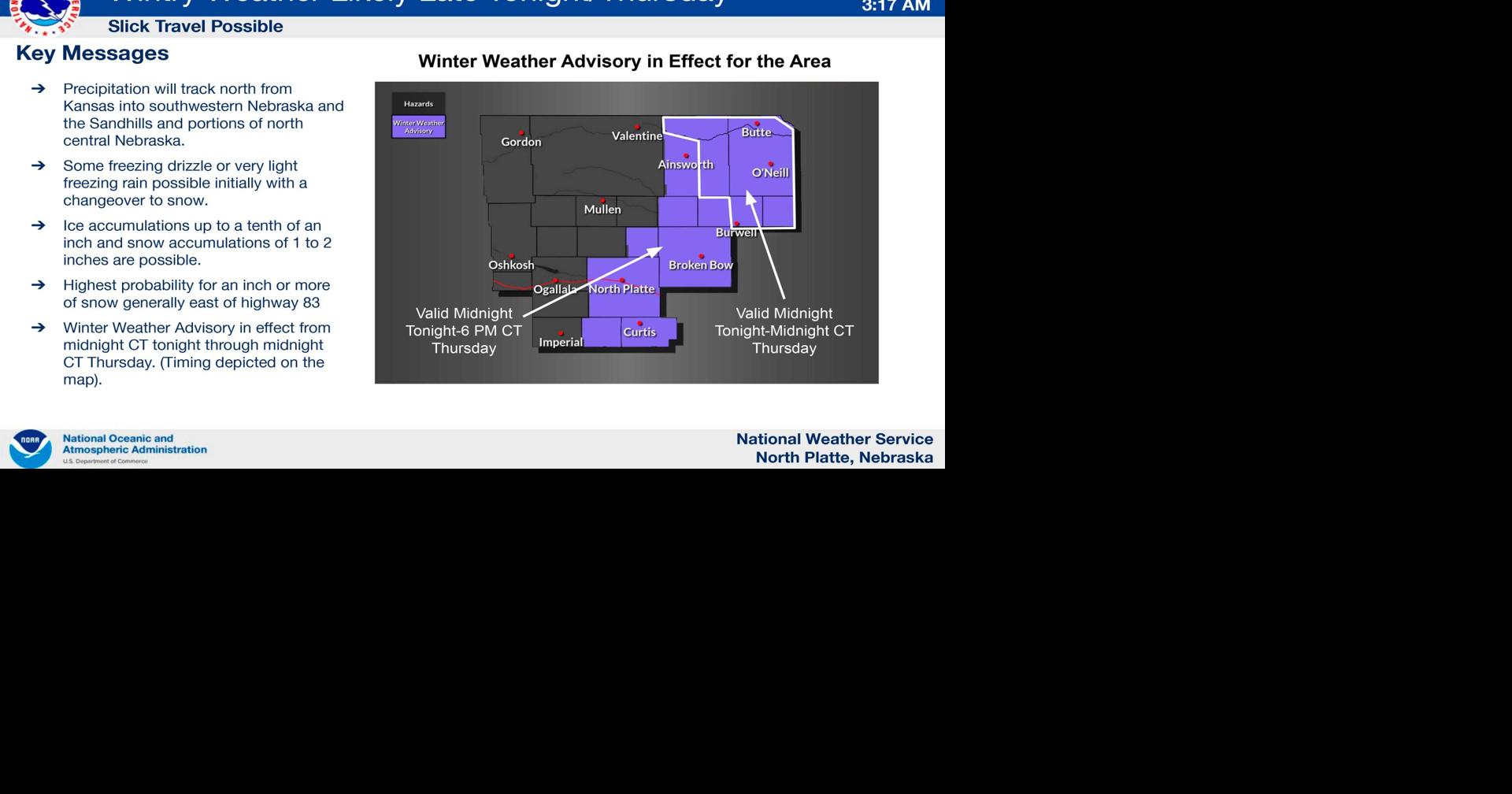Winter Weather Advisories for possible icy conditions | News ...