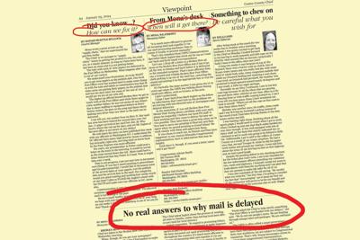 Concerned about mail delivery? Is the Chief (and other mail) delayed in ...