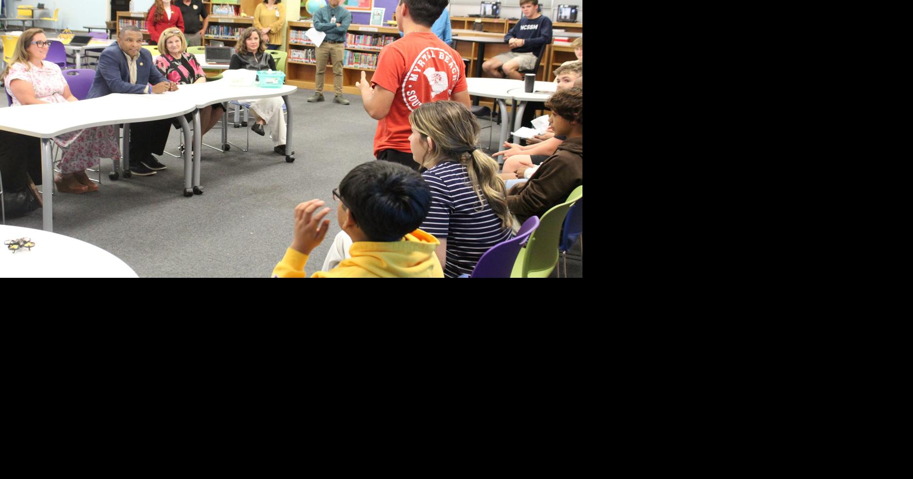 Davis Visits Chowan Middle School | News | dailyadvance.com