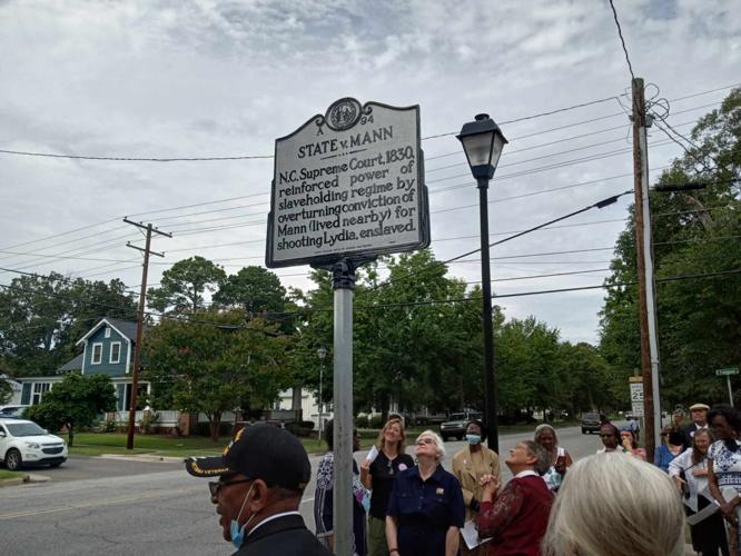 Marker noting NC v. Mann unveiled in Edenton | Local News ...