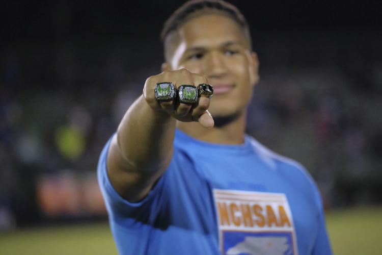 5 Eagles presented state title rings | Sports | dailyadvance.com