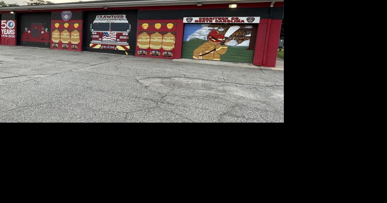 Mural at Crawford VFD | | dailyadvance.com