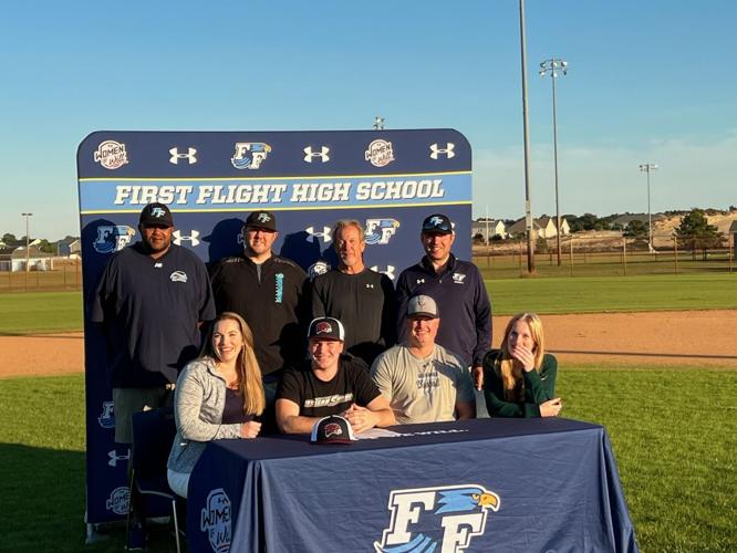 First Flight's Porter Braddy signs with Maryland Eastern Shore baseball ...