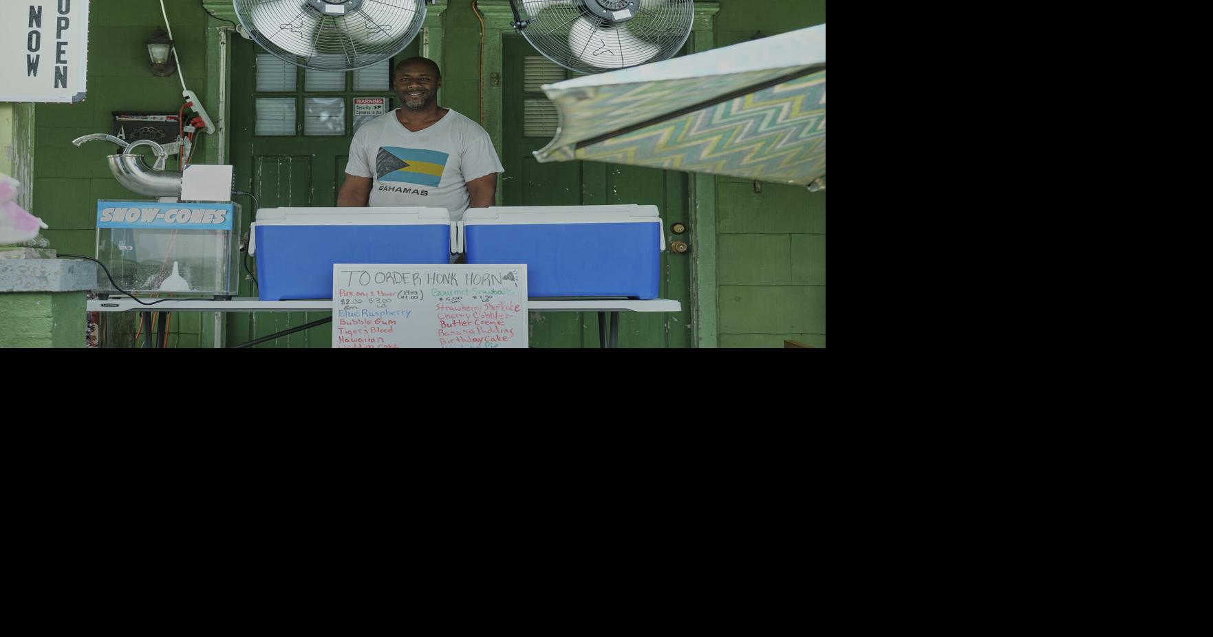 Frosty Snowball: Man serves frosty treats from his porch | Local News ...