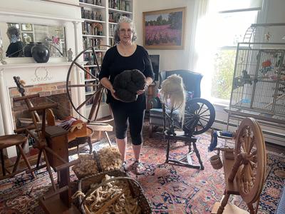 Sutton walking encyclopedia of spinning, weaving | Feature Story ...