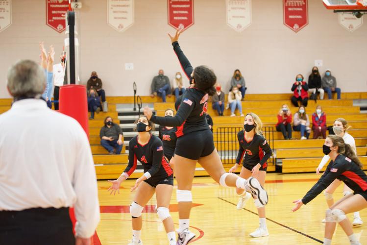 High School Volleyball | Currituck rallies to defeat rival First Flight ...