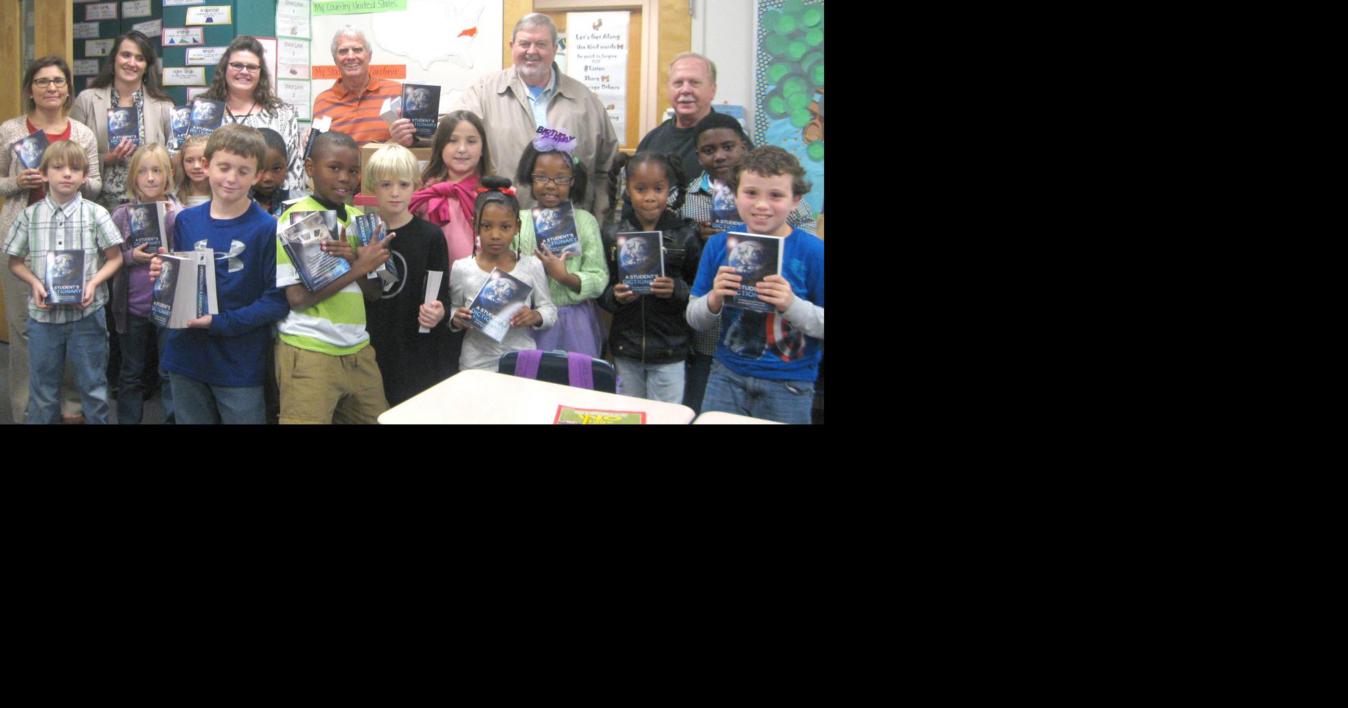Rocky Hock Ruritans give dictionaries to third graders | News ...