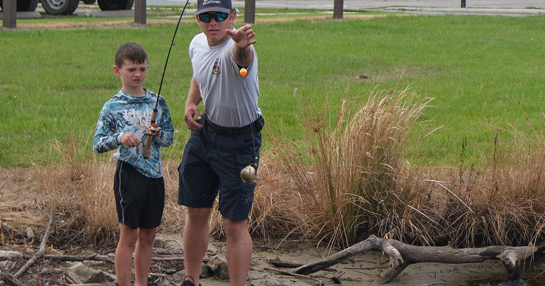 ECFD, kids team up for Fishing With a Firefighter Day | Feature Story ...