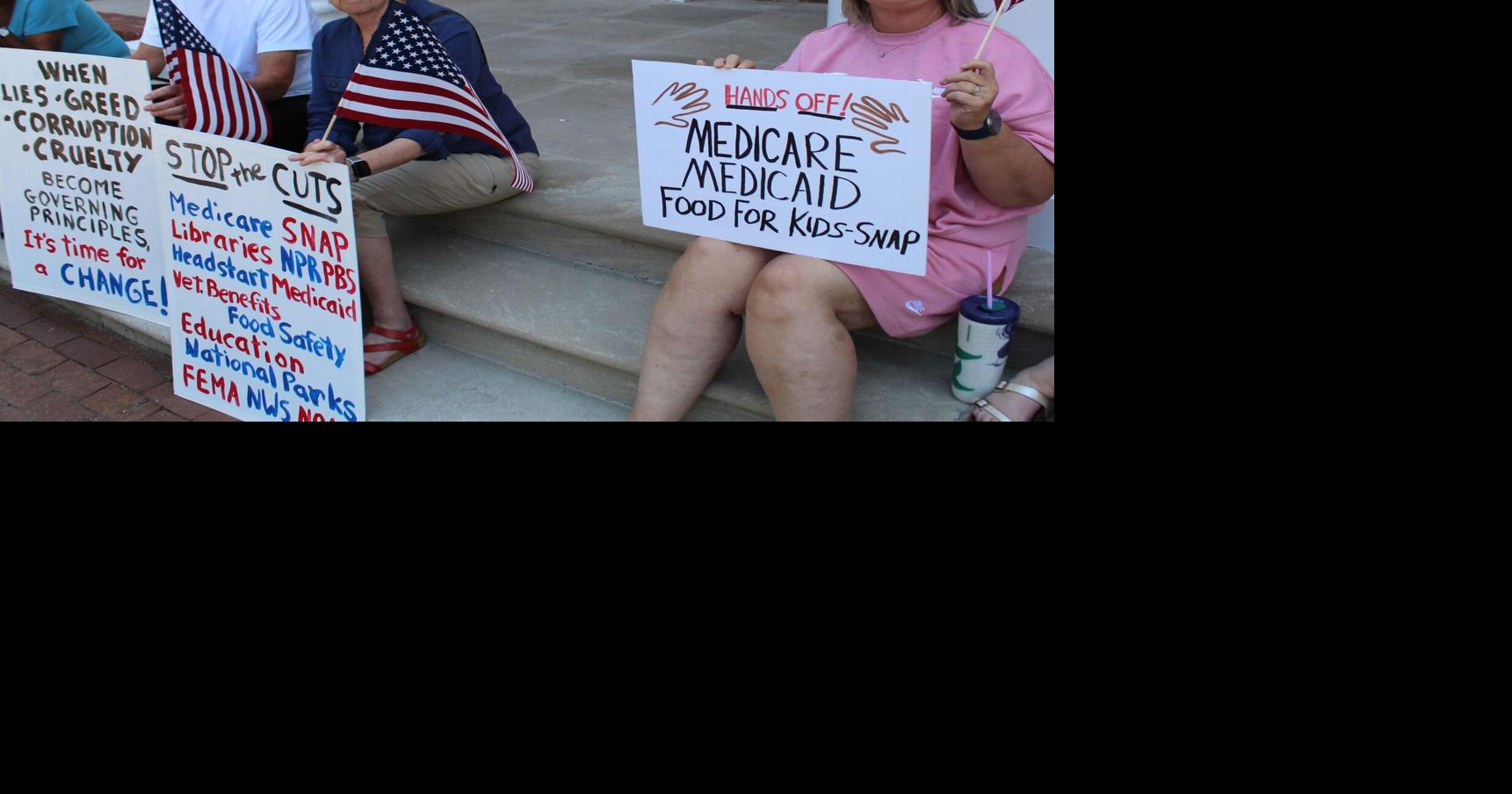 Chowan residents hold Moral Monday protest | Local News | dailyadvance.com