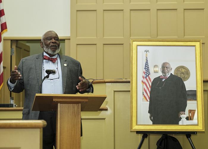 Cole's portrait unveiled: Friends, colleagues extol retired judge ...