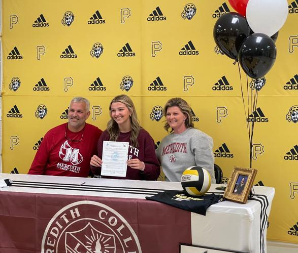Perquimans volleyball's Brabble signs letter of intent with Meredith ...