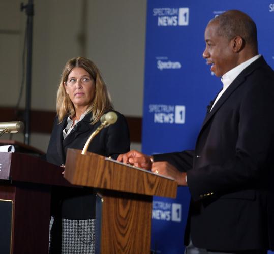 NC school superintendent candidates Morrow, Green spar over policies ...