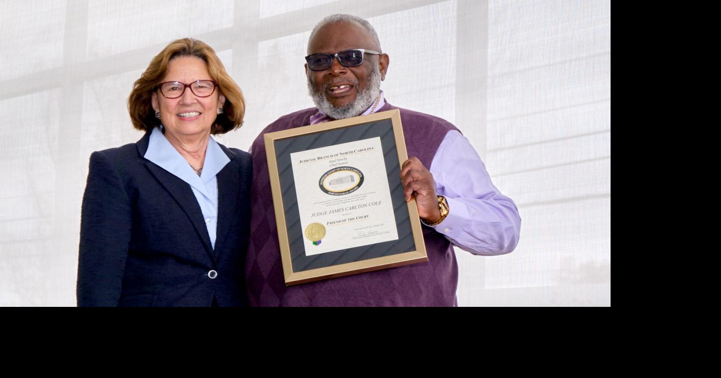 Perquimans Courtroom named for retiring Judge Cole | Local News ...