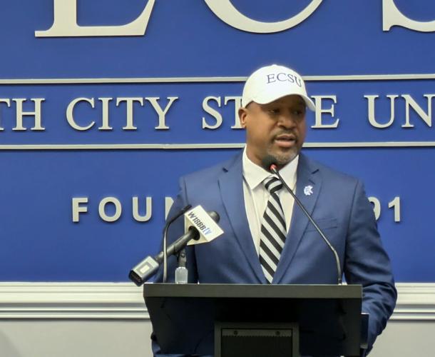 The Jones era begins: ECSU introduces former Shaw head football coach ...