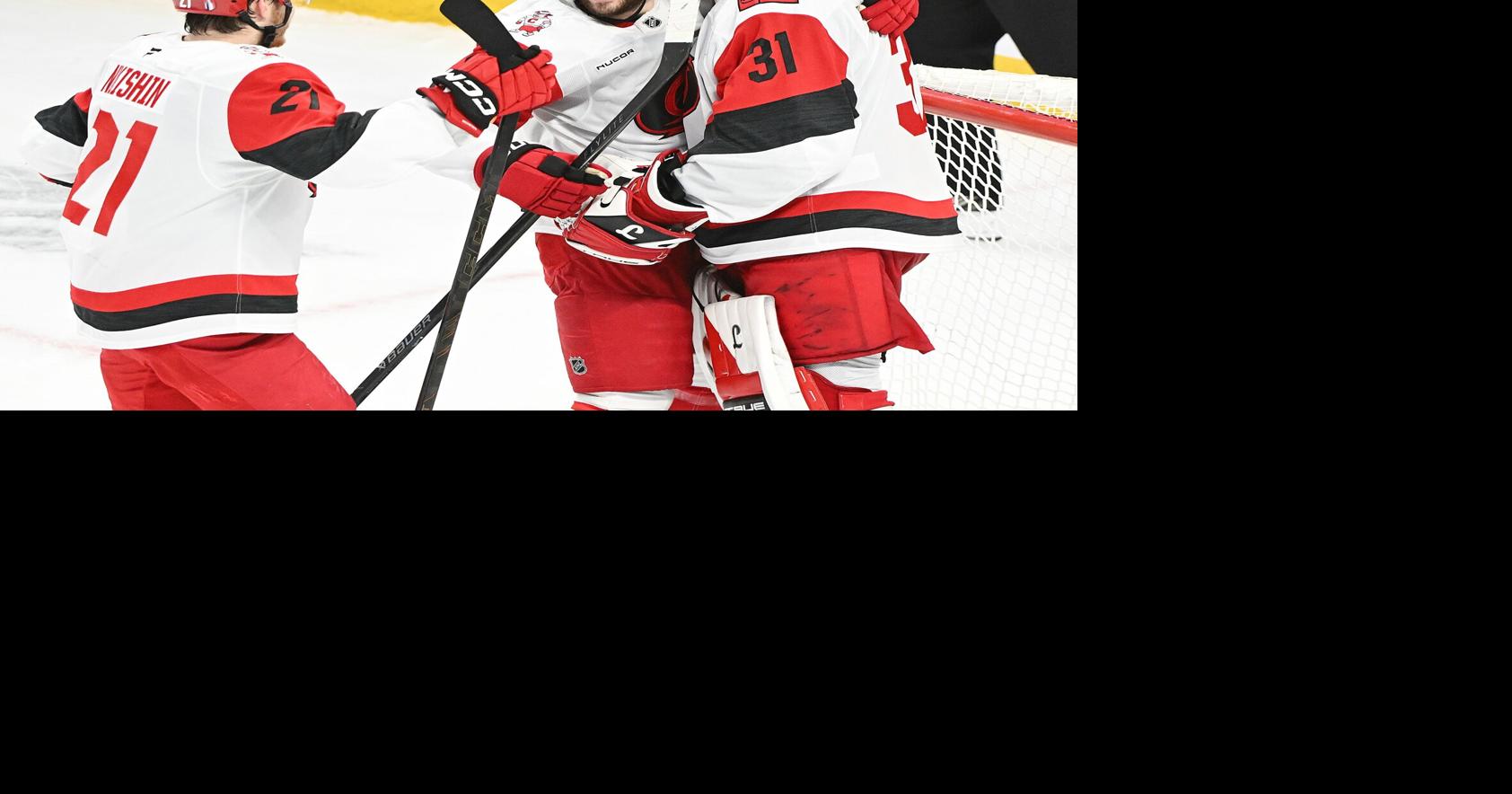 Hurricanes have gotten to their smothering game in moving within a win ...