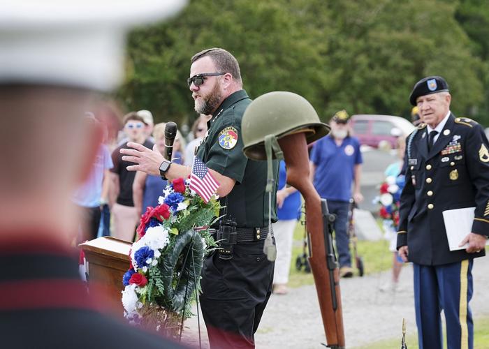 Area remembers nation's fallen: Webster: 'Our first duty is to remember ...