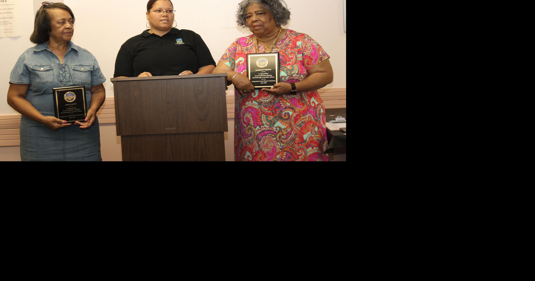 Elections Board honors poll workers | Local News | dailyadvance.com