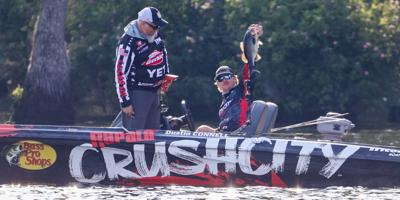 Reeling 'em in: Connell leads Group A in Bass Pro Tour tournament on ...