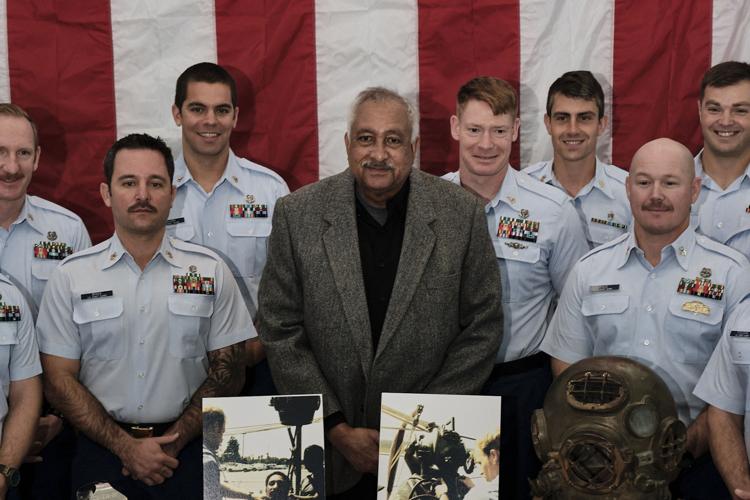 Diving into history: USCG honors Berry, first Black diver | Local News ...