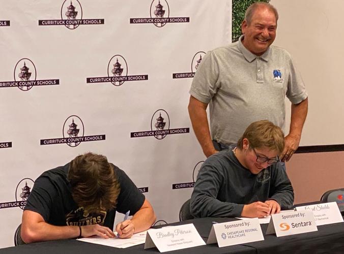 9 sign commitments to either enlist, enroll or employ | School News ...