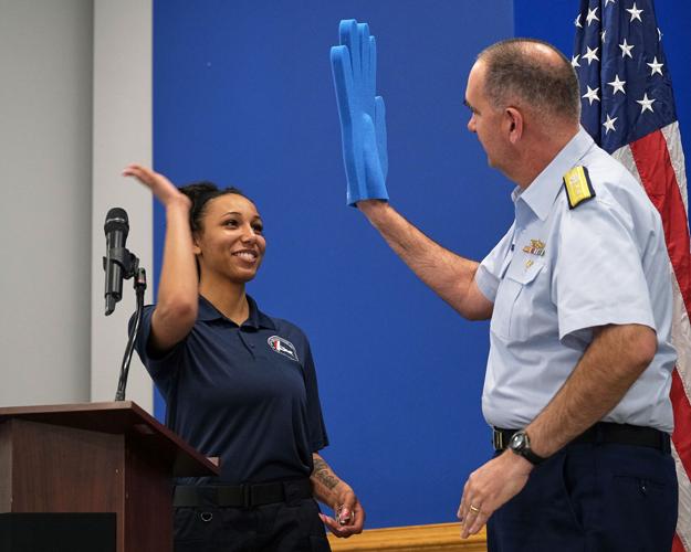 Semper Paratus, Vikings: ECSU celebrates new Coast Guard auxiliary ...