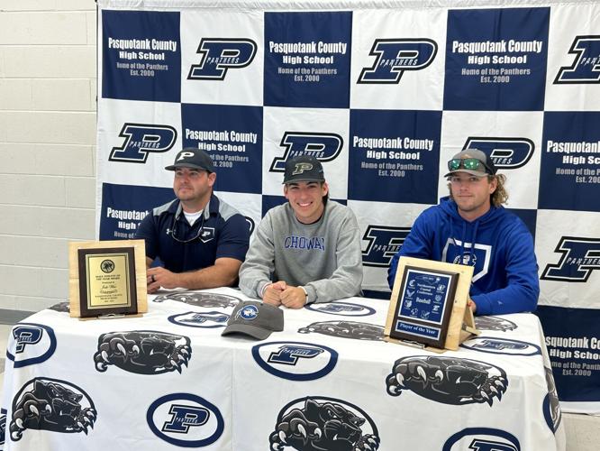 Pasquotank's Josh Wise signs to play baseball at Chowan | Local ...