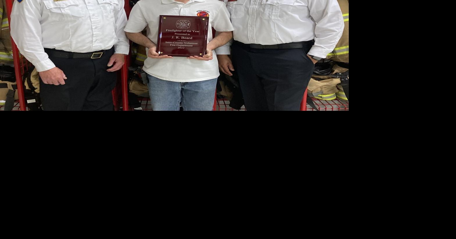 Inter-County VFD names Beard its Firefighter of Year | News ...