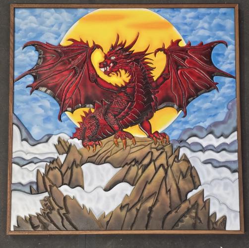 Albemarle Neighbor: Artist Bennett uses laser, scroll saw to complete ...