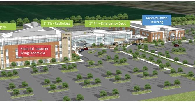 Sentara's new hospital to feature 80 beds | Local News | dailyadvance.com