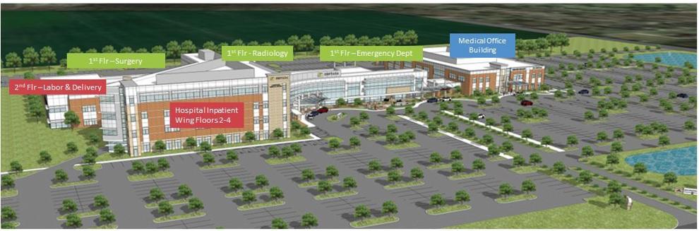 Sentara's new hospital to feature 80 beds | Local News | dailyadvance.com