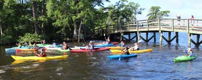 Paddle, Peddle, and Plod brings triathletes to Edenton | News ...