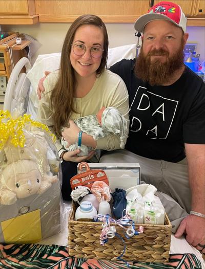 Welcome, West Leary Small Jr.! First baby of 2024 born at ECU Health ...