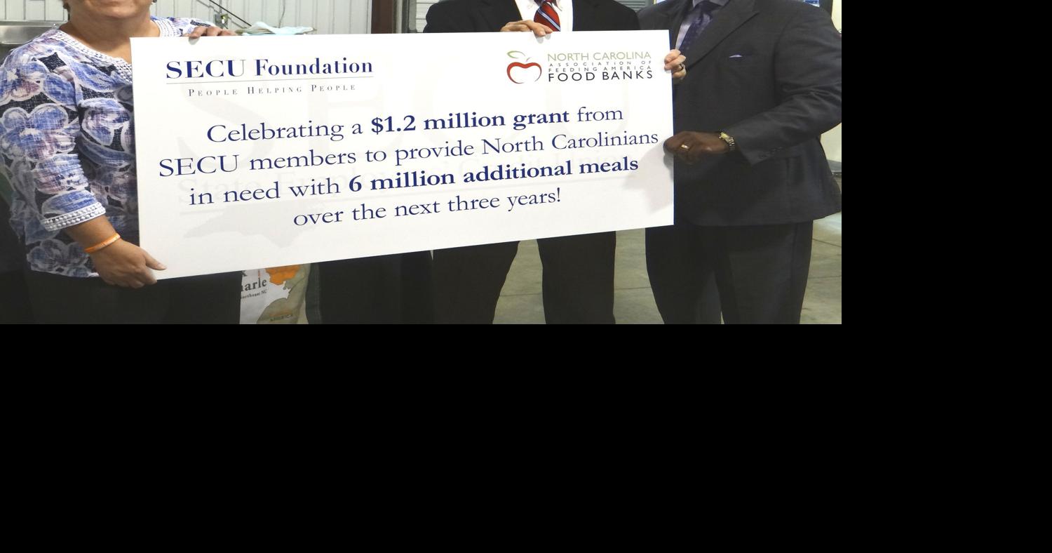 SECU Foundation donates $121K to Food Bank | Local News | dailyadvance.com